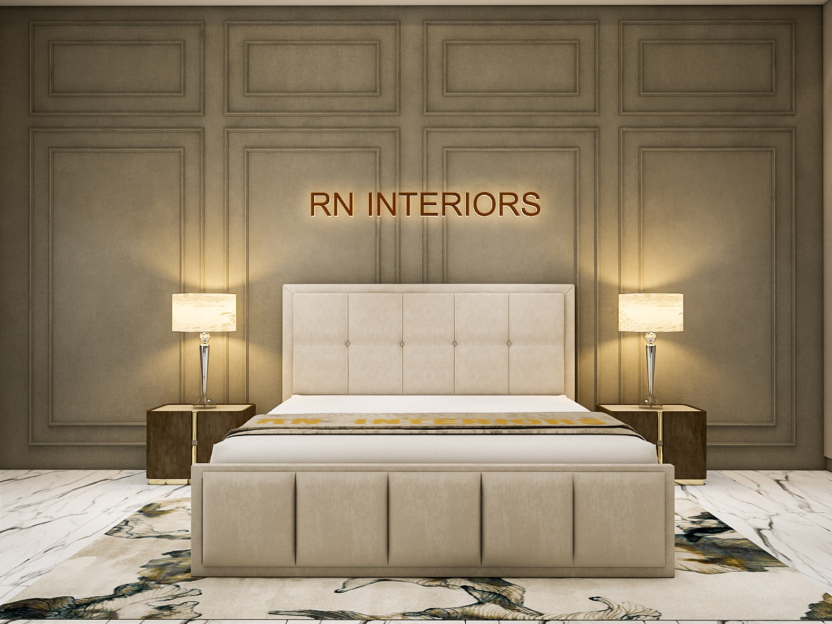 King Size Bed Frame - Dior Bed Frame - YB INTERIORS LTD